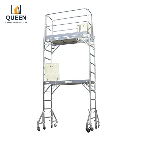 Aluminum Scaffolding Home Use with Mobile Rolling Wheel – scaffolding ...