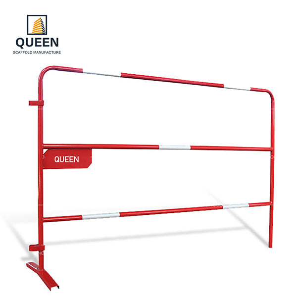 Temporary Protective Guardrail Steel Fence Barrier For Construction ...