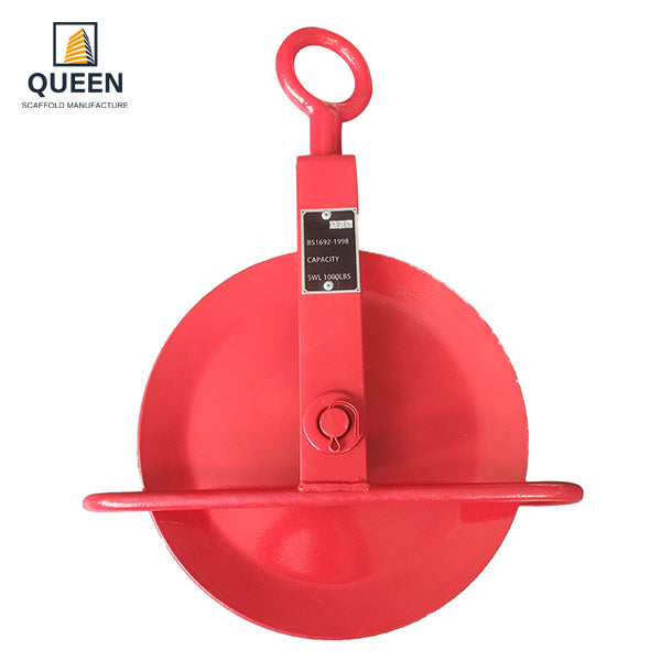 Painted Scaffold Gin Wheel Ginny Mobile Wheel Pulley – scaffolding source