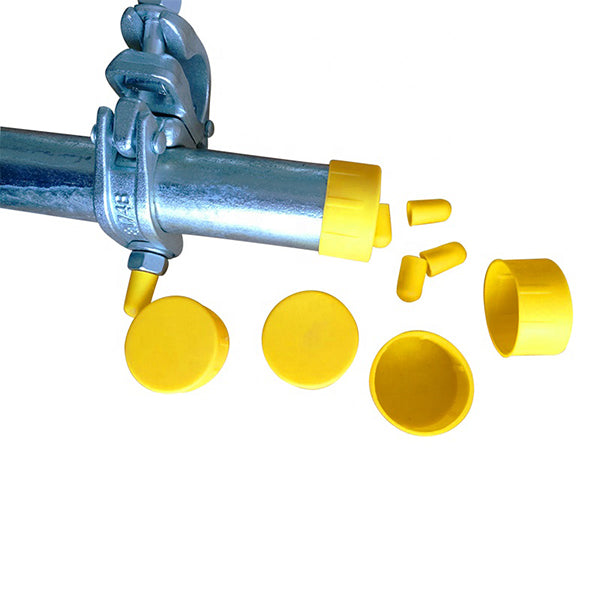 Pe Tube Cap Steel Post Safety Plastic Scaffolding Tube End Cap ...