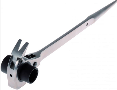Scaffold Spanner 19 x 22 mm with Hammer and Nail Puller Function ...